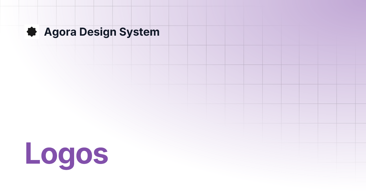 Logos | Agora Design System
